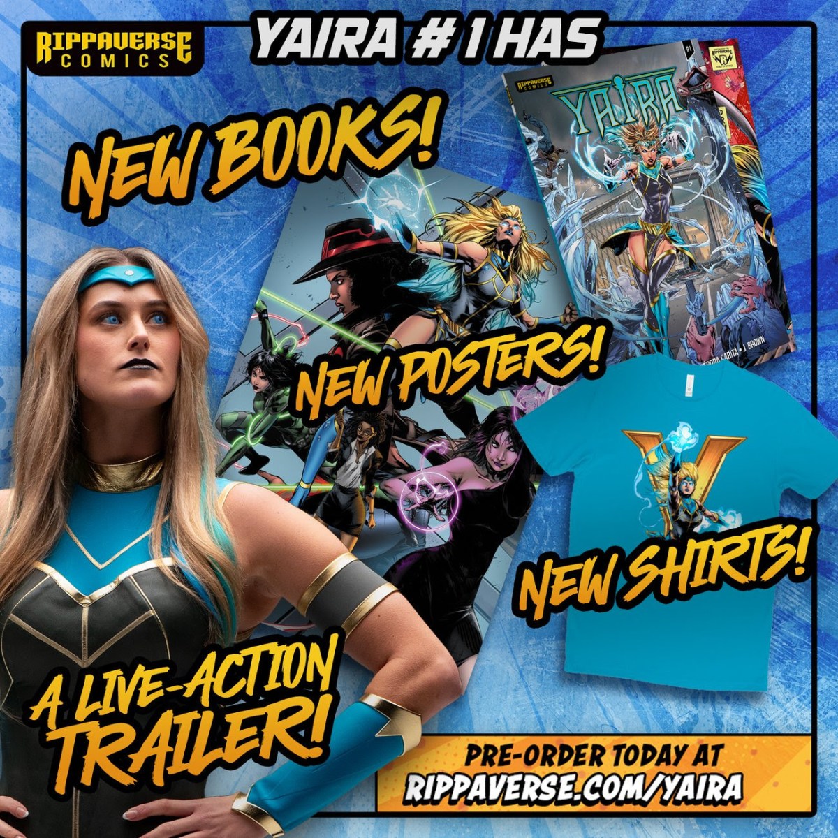 Check out The Ripperverse & Yaira #1 from Jen & Sylvia which has ...