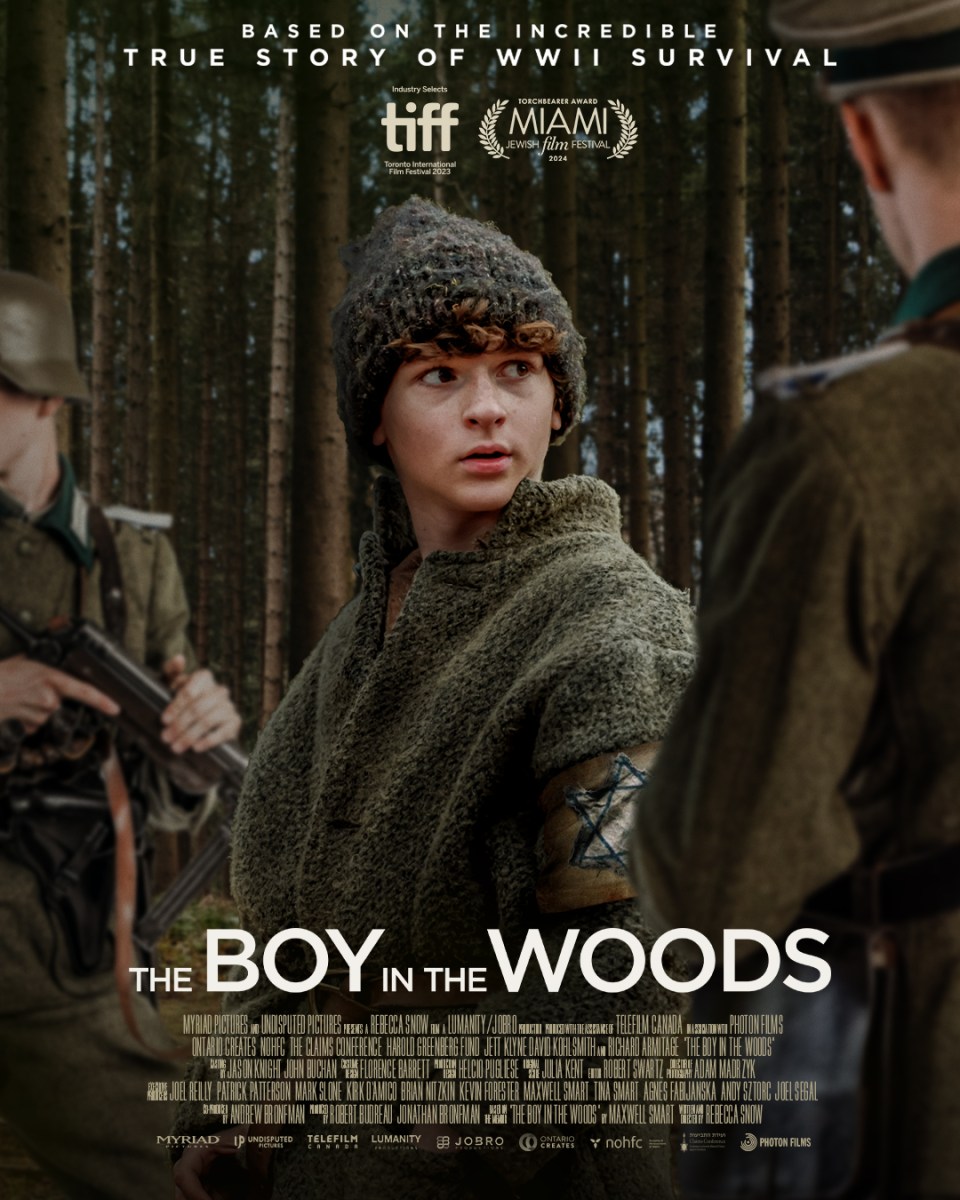 Jett Klyne stars in true holocaust survival story ‘The Boy in the Woods ...