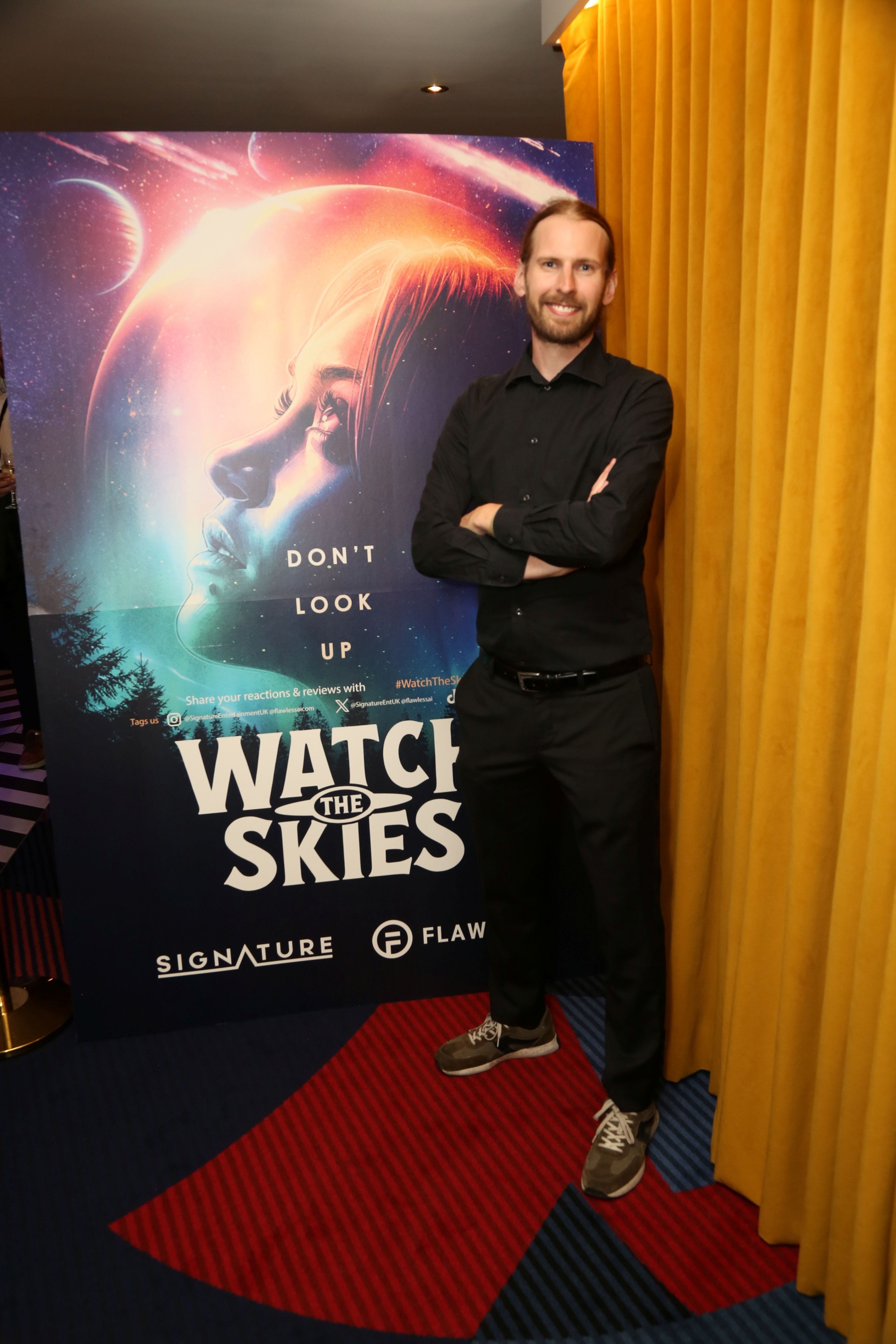 Sci-Fi Thriller Watch The Skies Debuts with glitzy UK gala screening ...